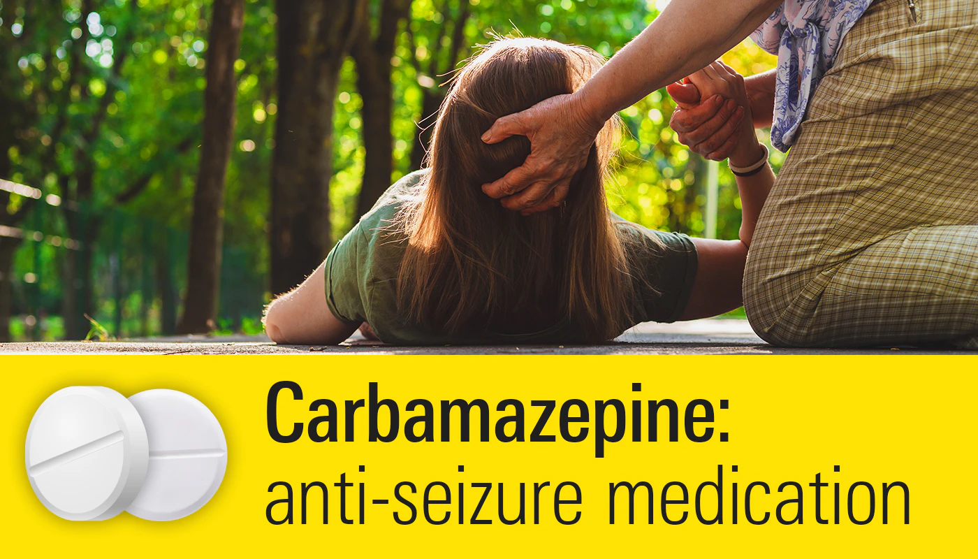 Carbamazepine: anti-seizure drug